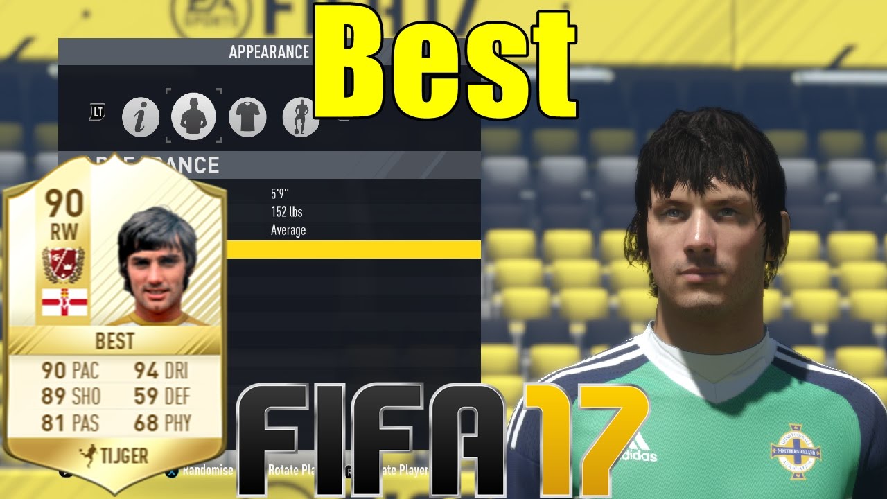 FIFA 17 - Best - Virtual Pro Look A Like Tutorial ( with Stats ) - YouTube