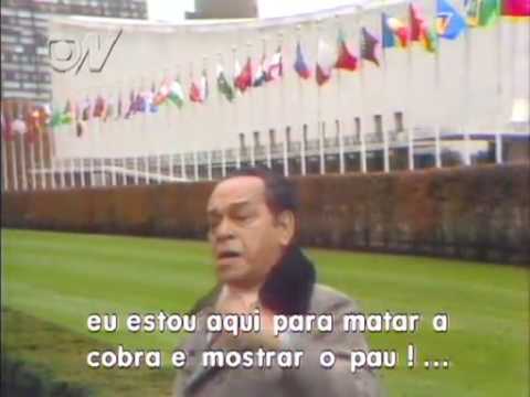 O Bem-Amado - Odorico faz discurso em inglês