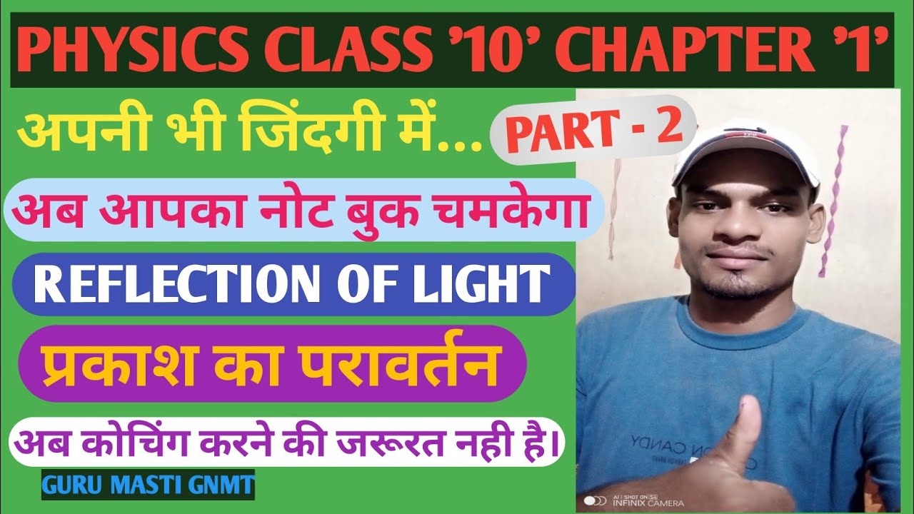 Ncert physics class 10 chapter 1, Reflection of light, class 10 physics ...