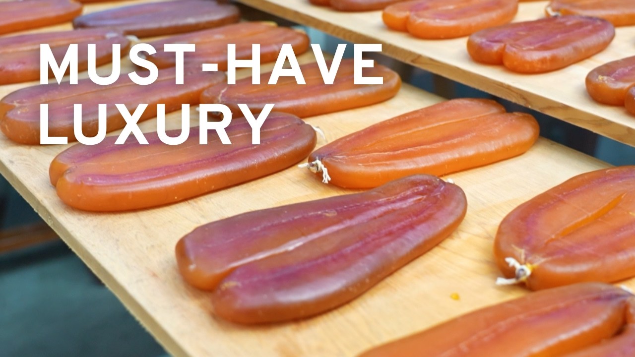 Why Mullet Roe Is a Must-Have for Lunar New Years - YouTube