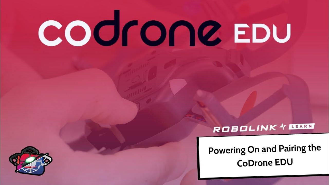 Powering On and Pairing the CoDrone EDU - YouTube