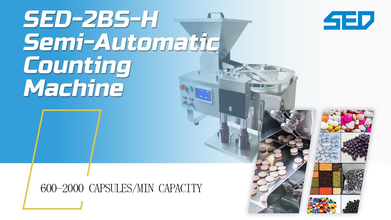 🎃 Halloween Special: Advanced SED-2BS-H Pill Counter Demonstration ...