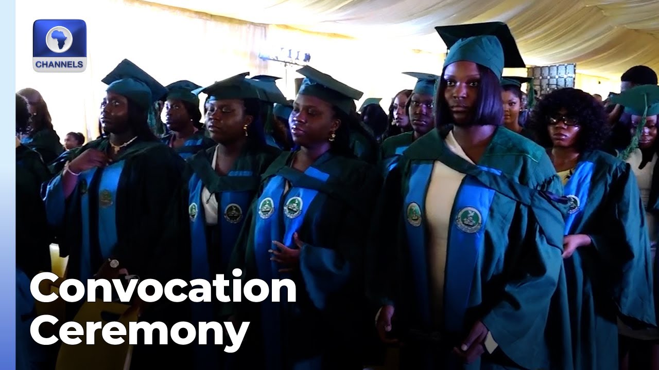 Caleb University Hosts 14th Convocation Ceremony - YouTube