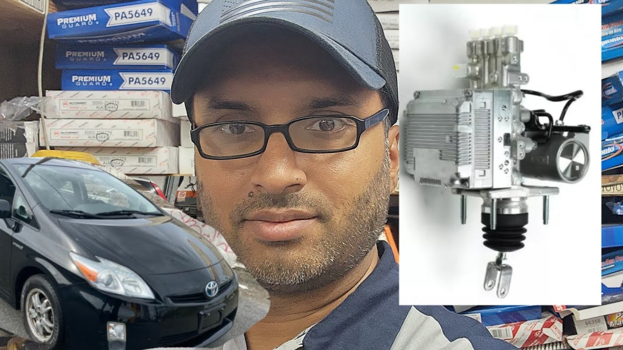 Toyota Prius ABS, Brake, Trac lights C1391 - YouTube