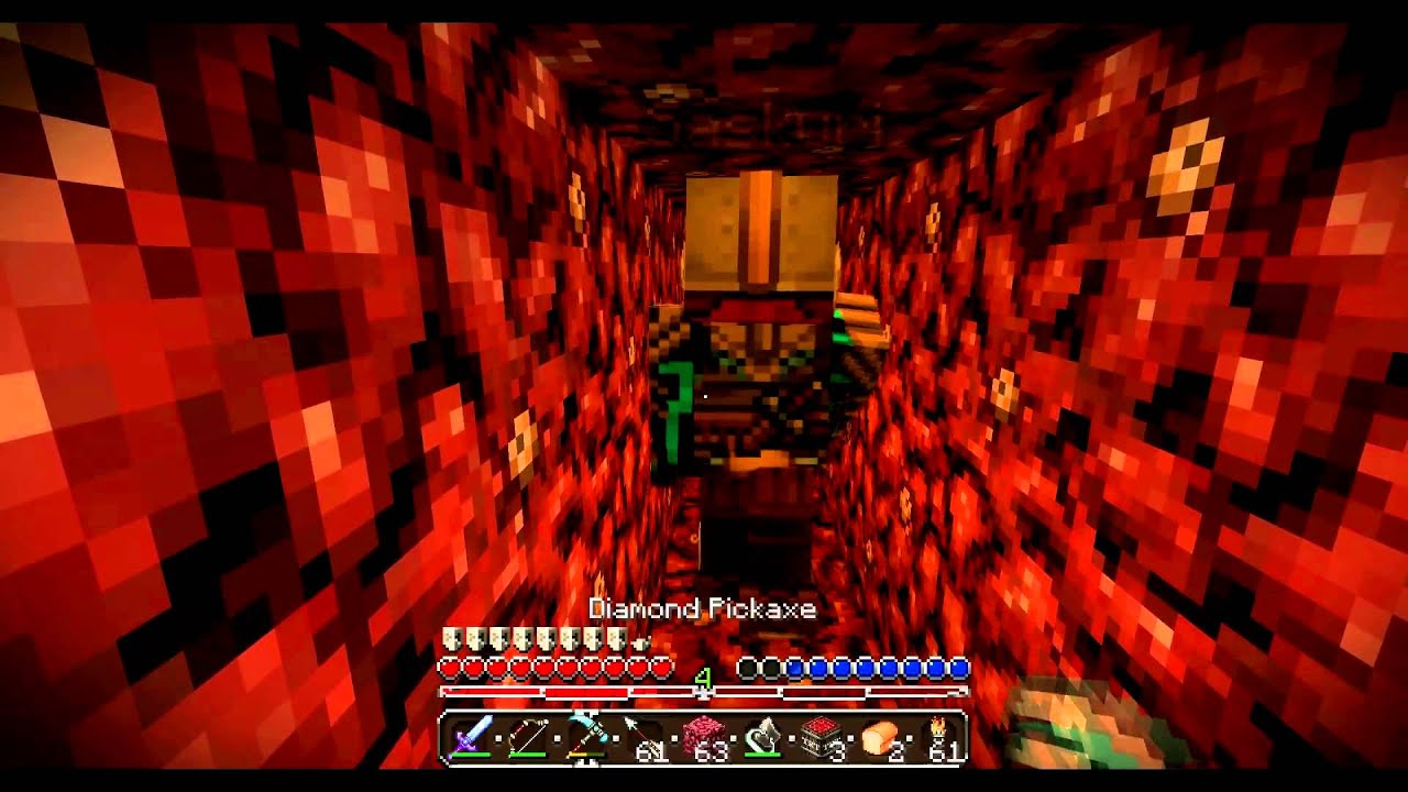 Minecraft #12 Through the looking glass - YouTube