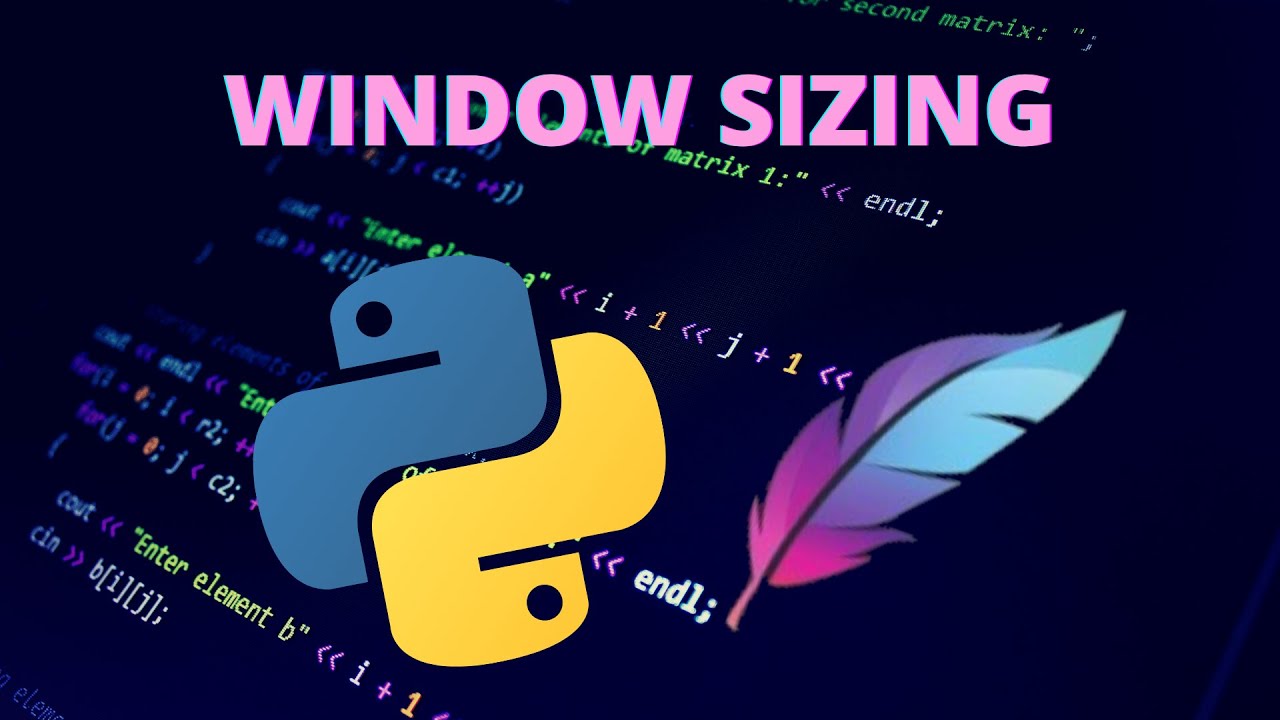 Tkinter Beginner Project - Greeting App - Window Sizing - YouTube