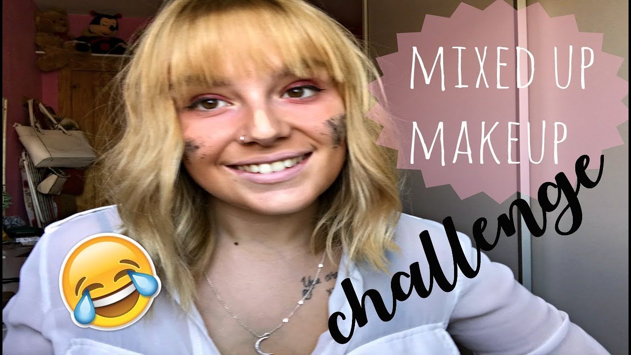 | MIXED UP MAKEUP CHALLENGE | Maquillaje básico para el día a día - YouTube
