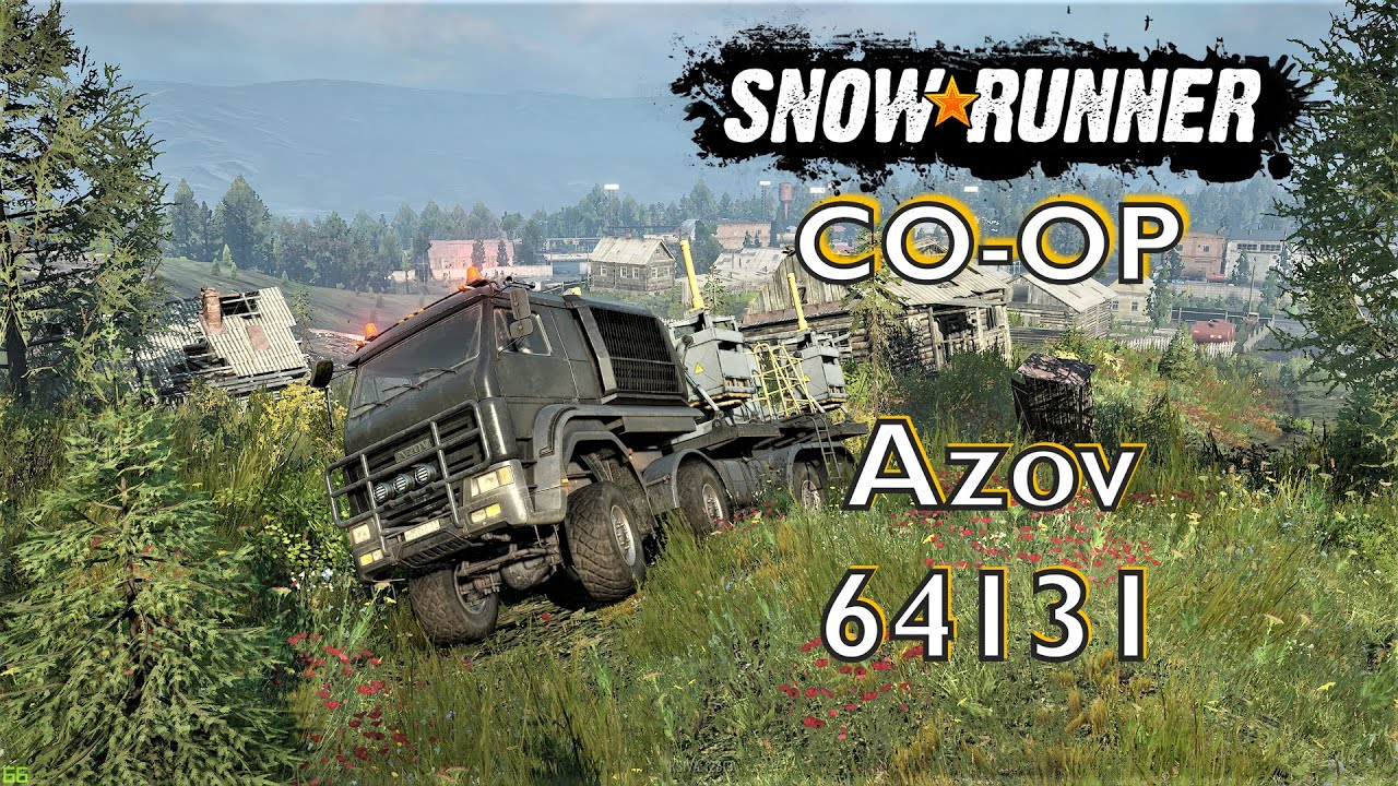 |SnowRunner| Amazing Azov 64131 [Co-Op Gameplay] - YouTube