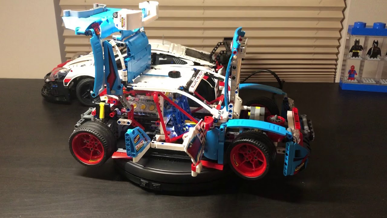 LEGO technics rally car 42077 - YouTube