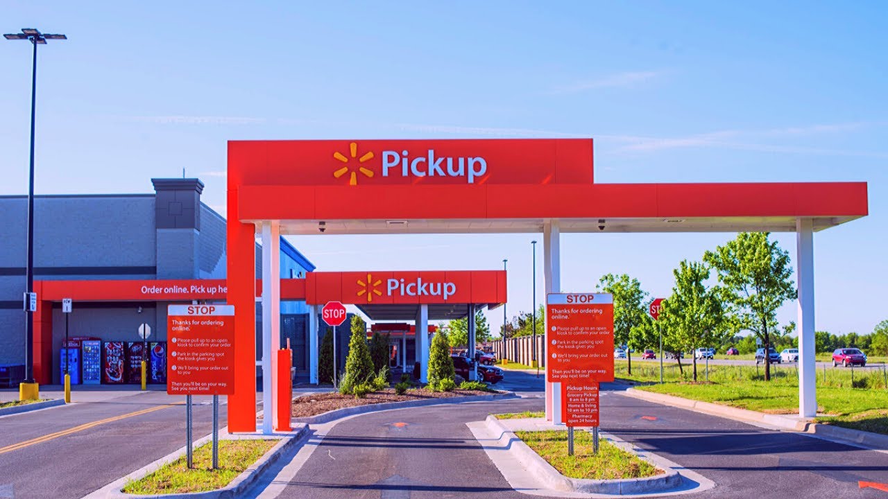 WALMART GROCERY PICKUP APP - YouTube