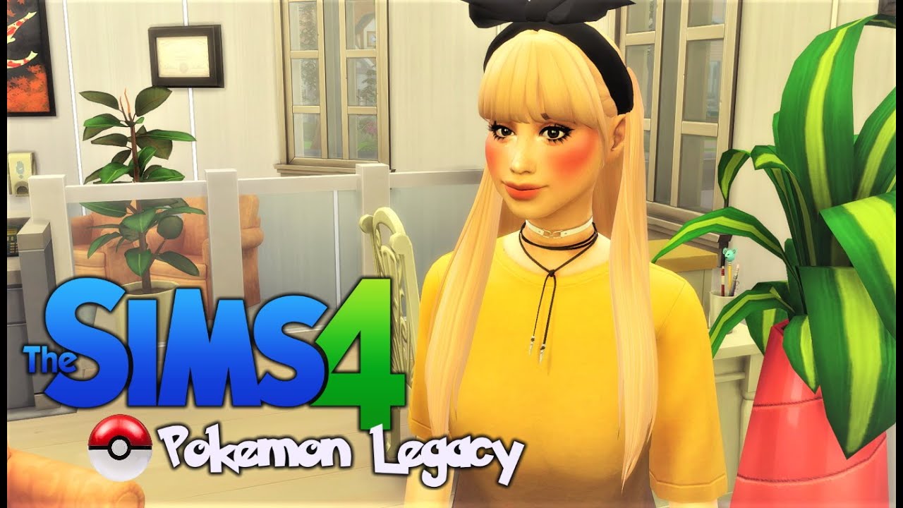 The Sims 4 Pokemon Legacy Challenge #1 Creating Detective Pikachu ...