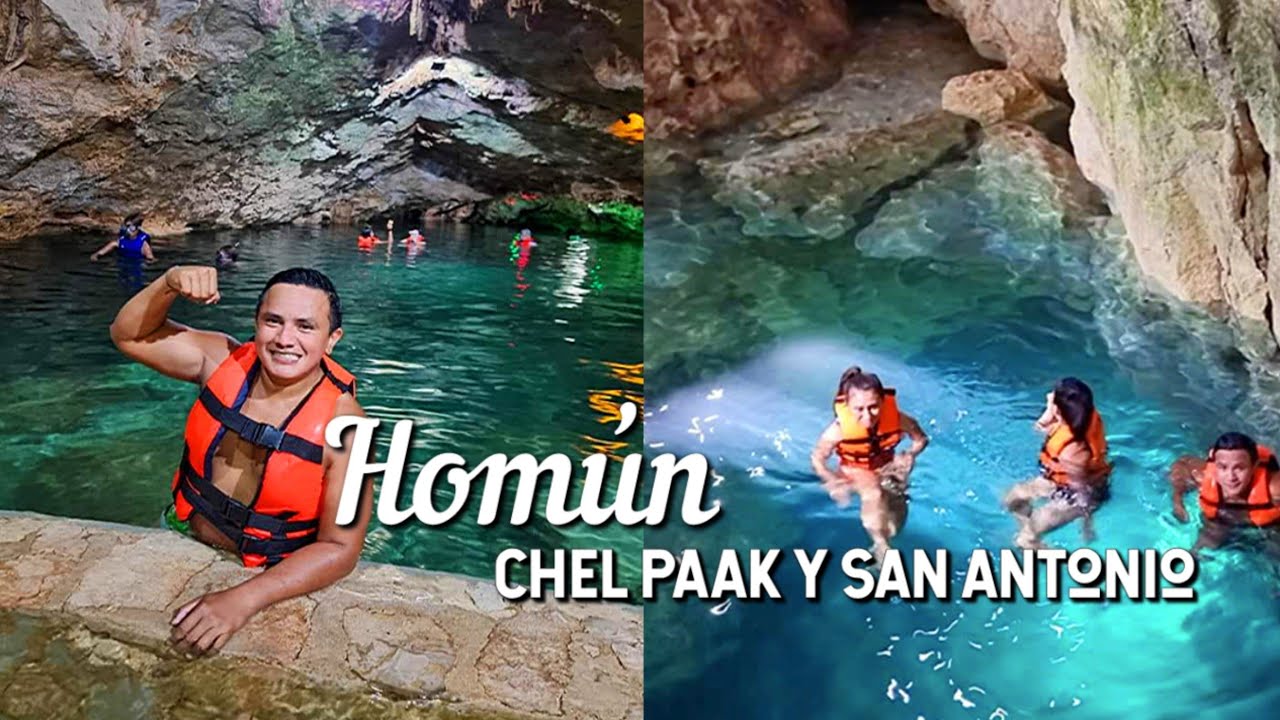 Cenotes de Homún: Chel Pak y San Antonio | Deivideviaje - YouTube