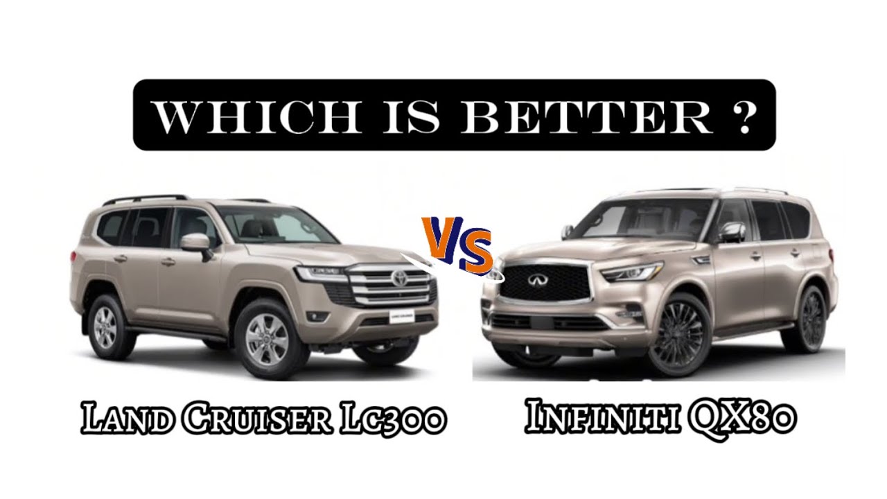 Land Cruiser LC300 vs Infiniti QX80: Full Comparison 2024 - YouTube
