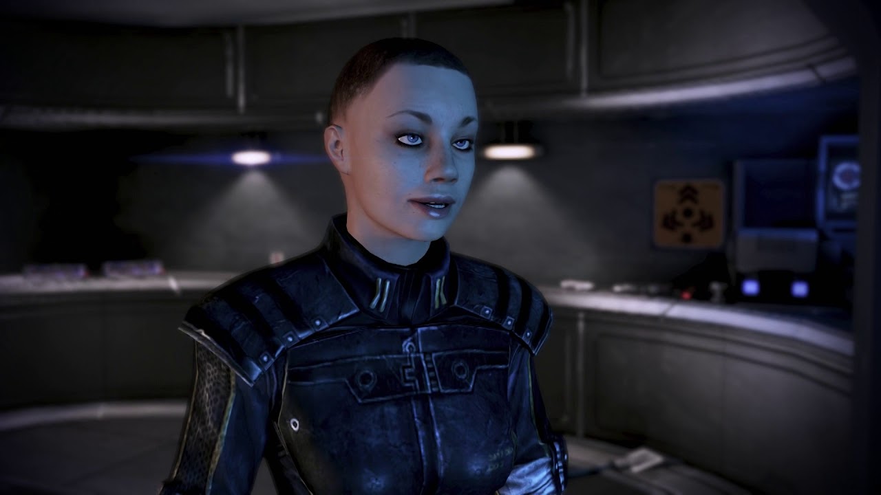 Mass Effect 3: Anderson talks about Kahlee Sanders - YouTube