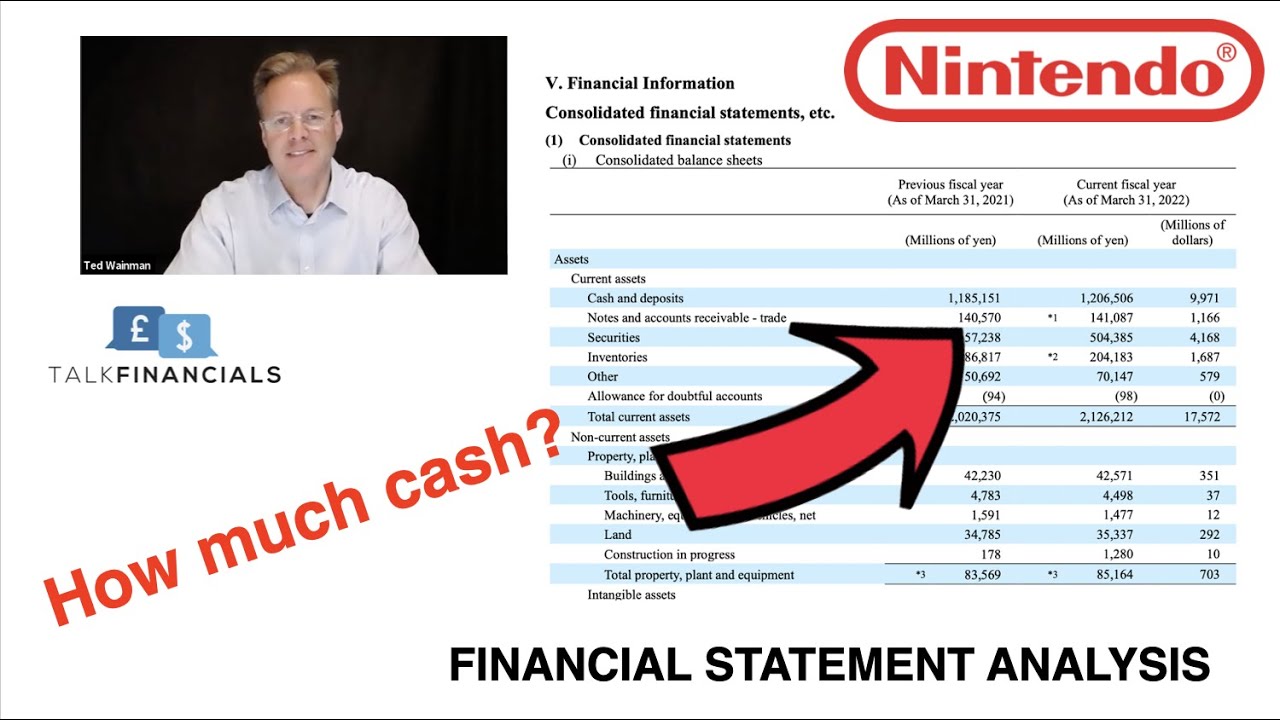 Nintendo 2022 - Financial Analysis: just how much cash is this company ...
