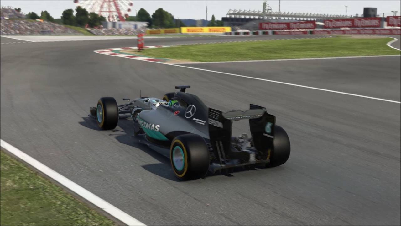 F1 2016 suzuka time attack gameplay and replay - YouTube