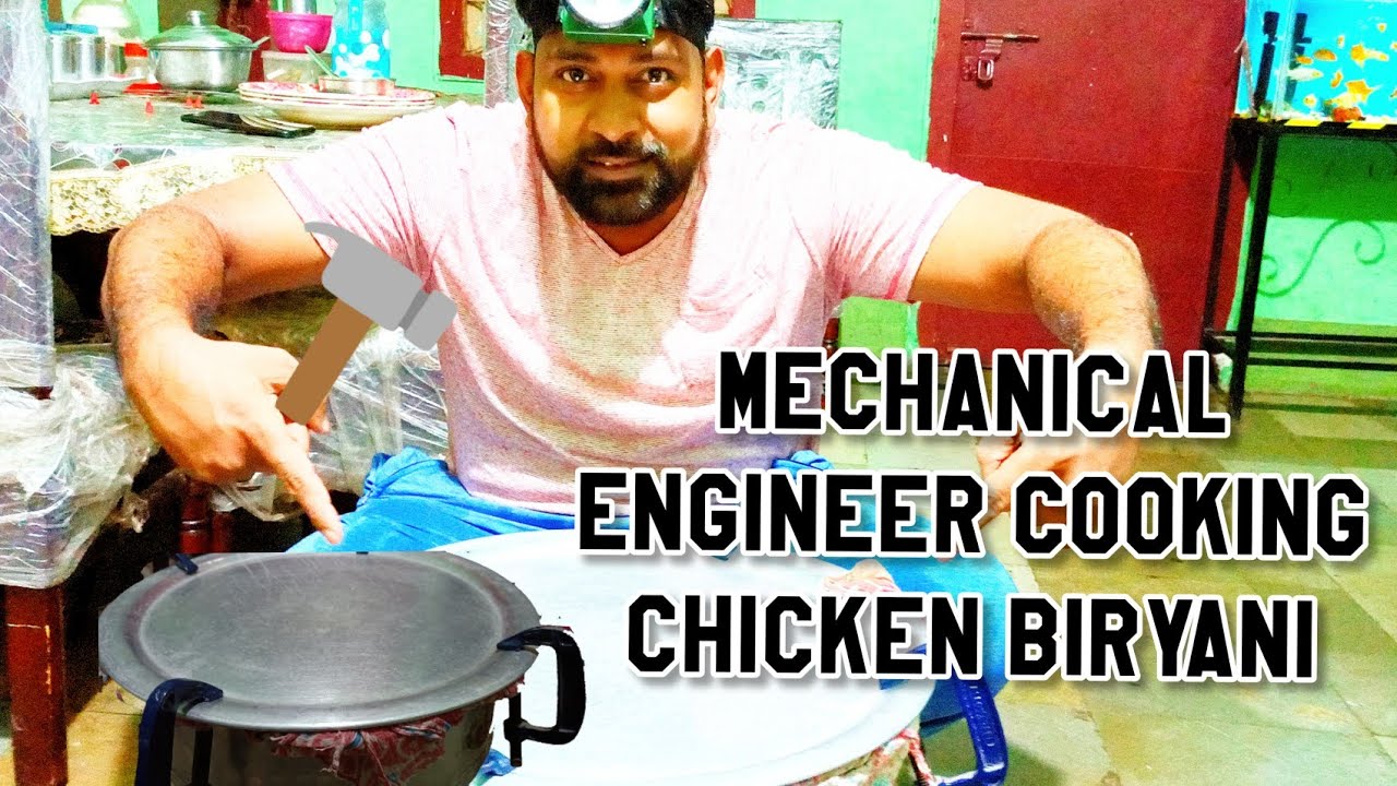 Fun Cooking When Mechanical Engineers Try to Cook Biryani At Home ...