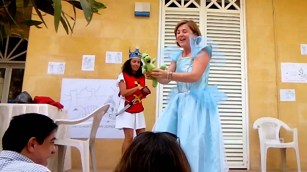 La leyenda de San Jorge (Dia del Libro Riyadh 17/04/2015) - YouTube