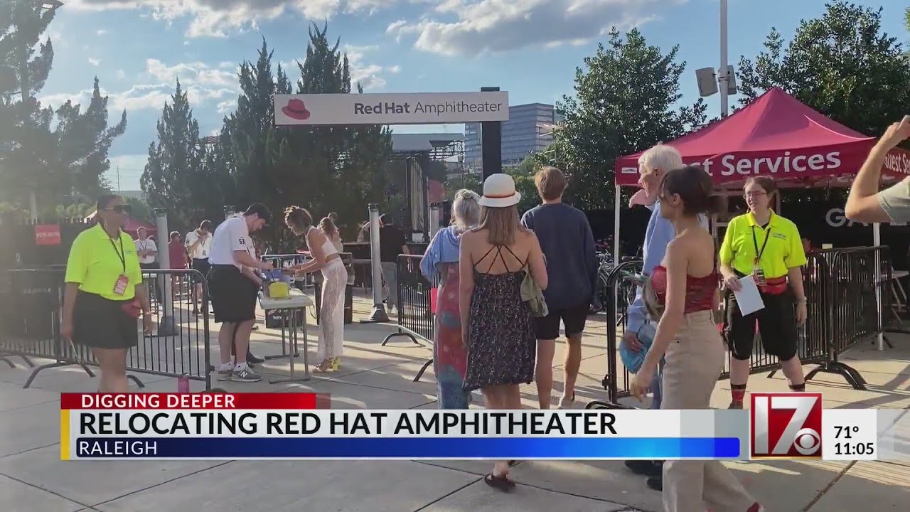 Raleigh proposes street closure for Red Hat Amphitheater relocation ...