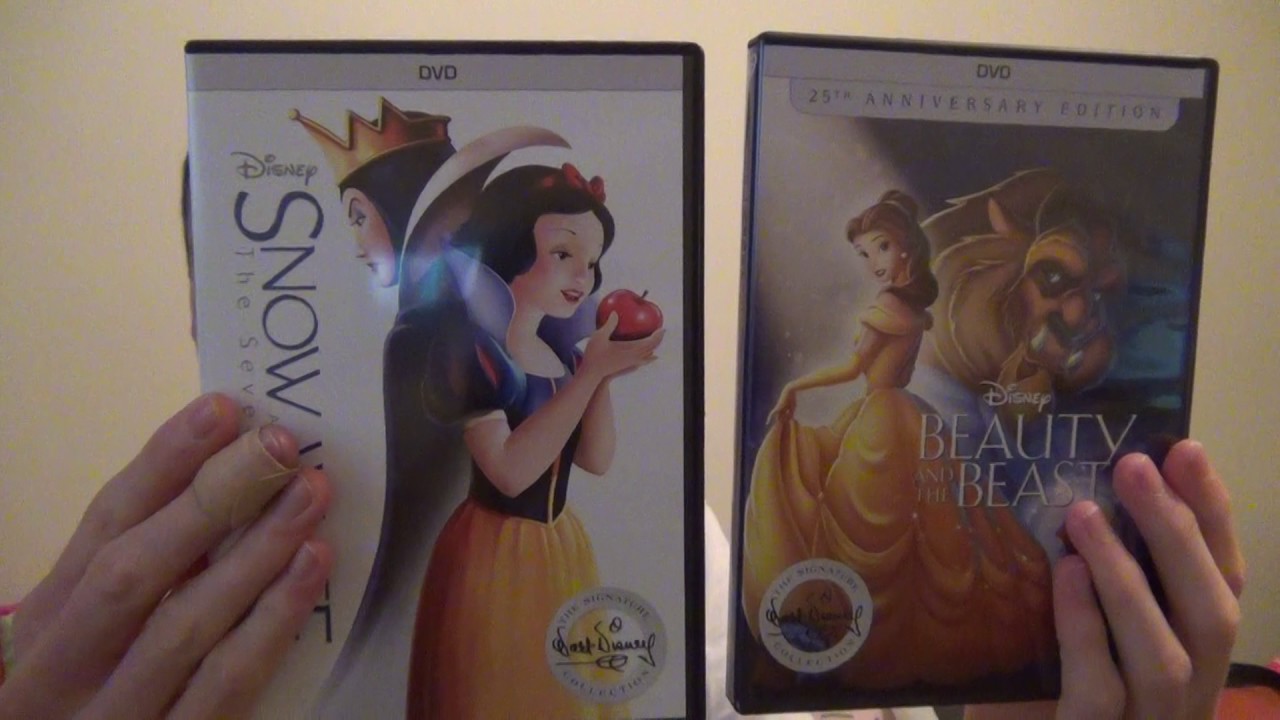 My Walt Disney Signature Collection DVDs - YouTube