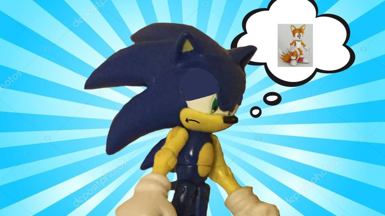 Sonic is lonely (Stop Motion) - YouTube
