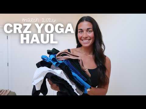 MARCH 2026 CRZ YOGA HAUL | activewear try on haul, new releases & new colors!