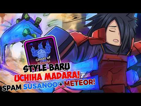 GILA! Style Baru MAJESTIC UCHIHA MADARA \