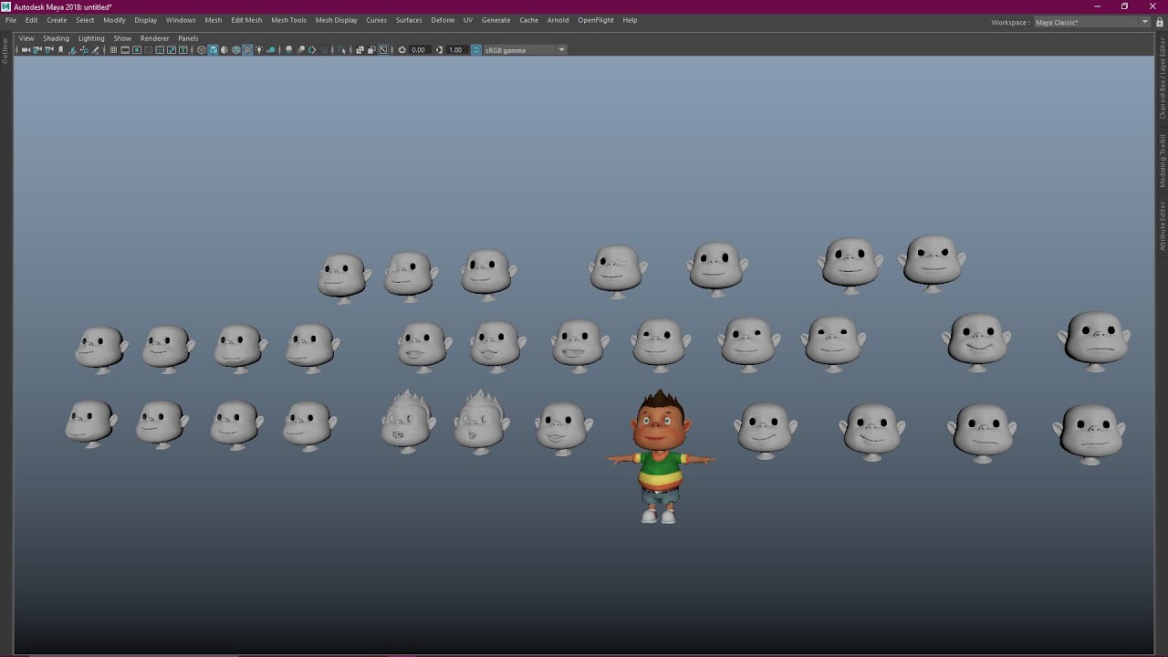 Cartoon Character rig - YouTube