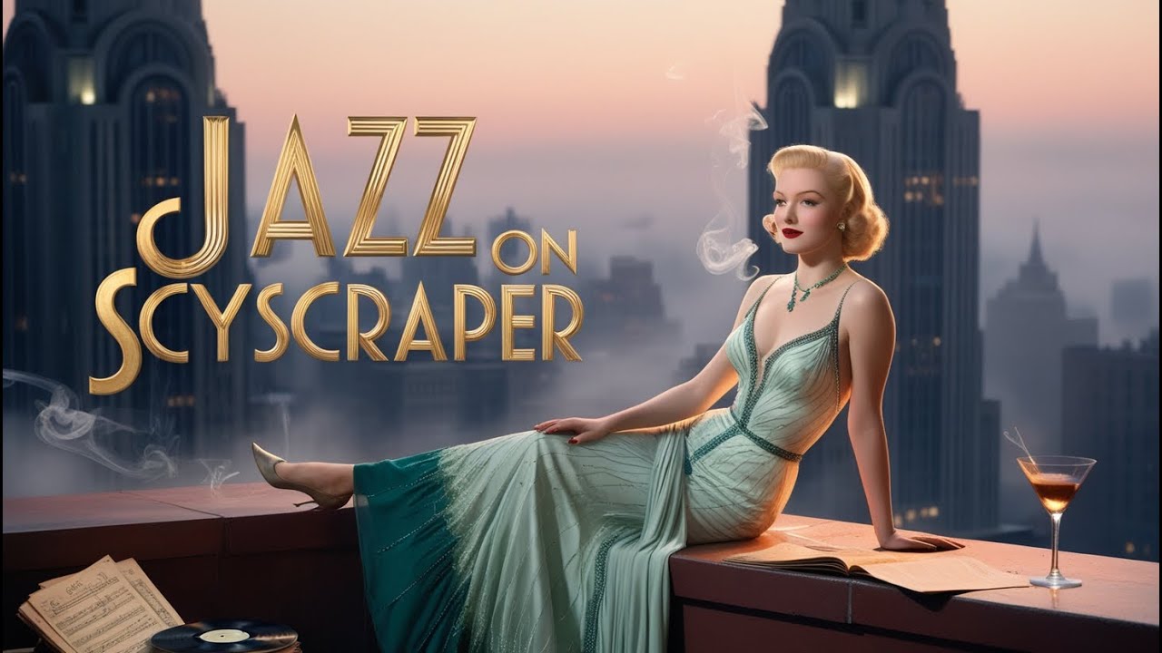 🎷 1 Hour of Jazz on a Skyscraper | 1940s Big Band Swing Jazz Music ...