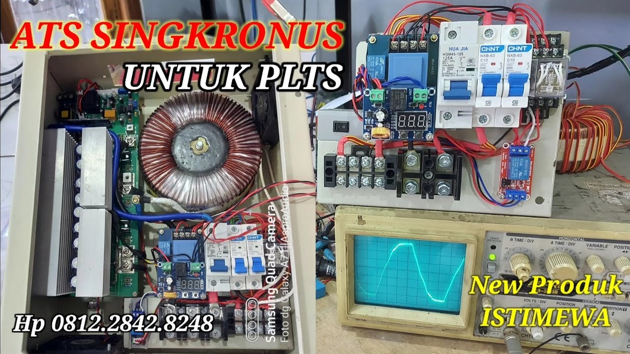 Sistem Kerja ATS PLTS Singkronus - YouTube