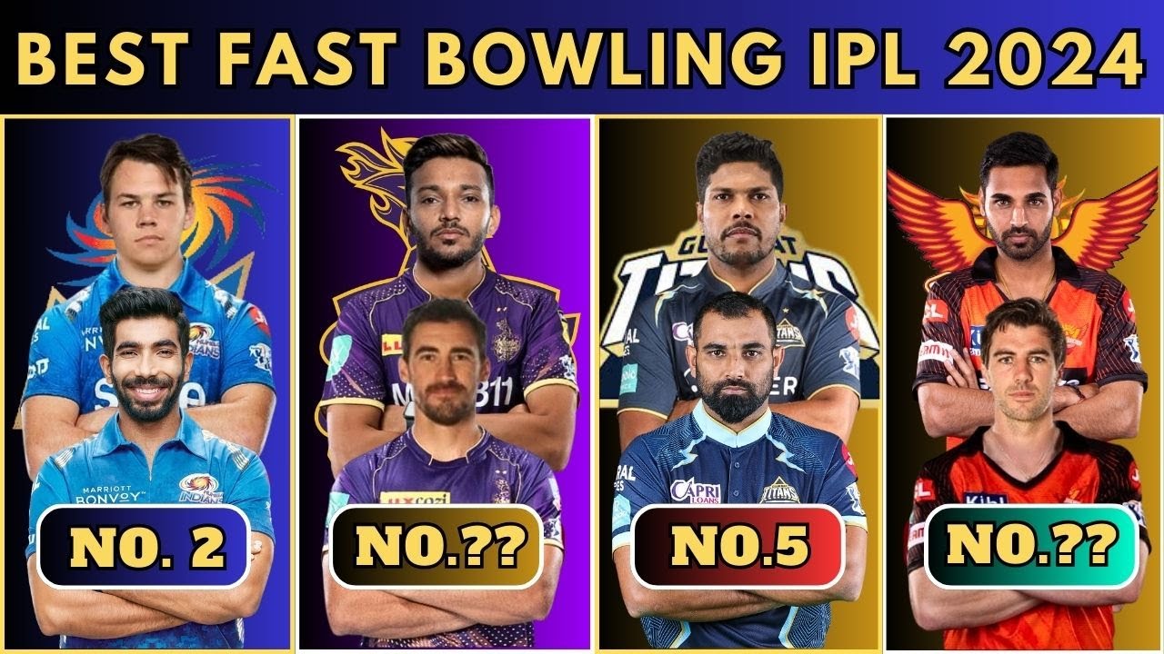 Best Fast Bowling Attack in IPL 2024? Ranking All 10 Teams Fast Bowlers ...