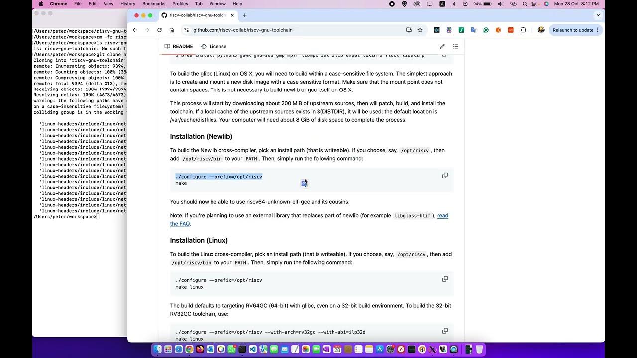 failed to build riscv-gnu-toolchain in mac - YouTube