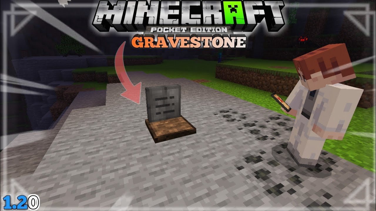 Gravestone Add-on In Minecraft 1.20 | Free Minecraft Add-on - YouTube