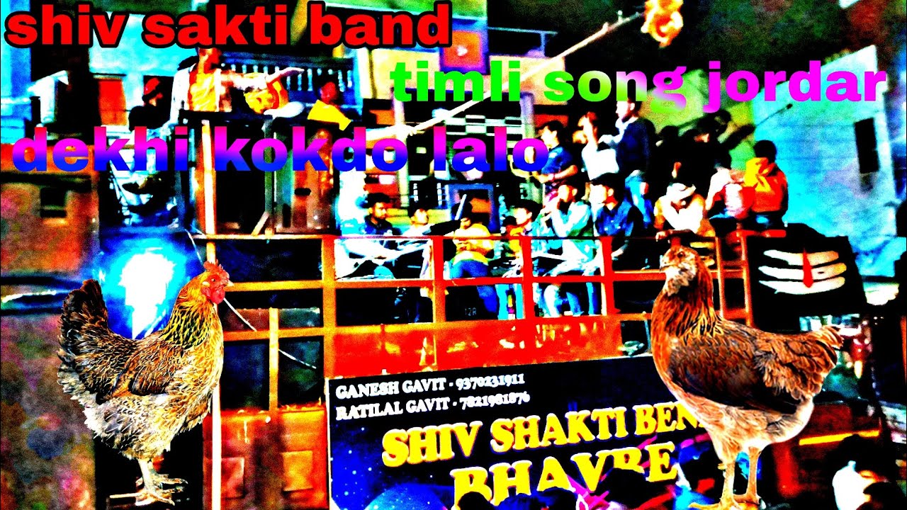 shiv sakti band bhavre dekho kesa tune bojaya 😱😱 deshi kokdo lalo va 🐔 ...