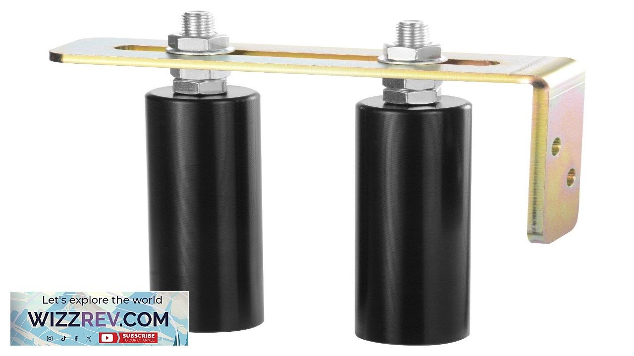 Sliding Gate Kit 6” Rolling Hardware with L-Bracket Review - YouTube