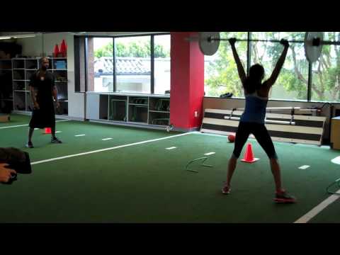 Allyson Felix Trains at Velocity Sports Performance