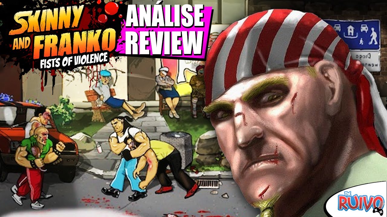 Análise de Skinny & Franko: Fists of Violence (2023) NOVO Beat em Up ...