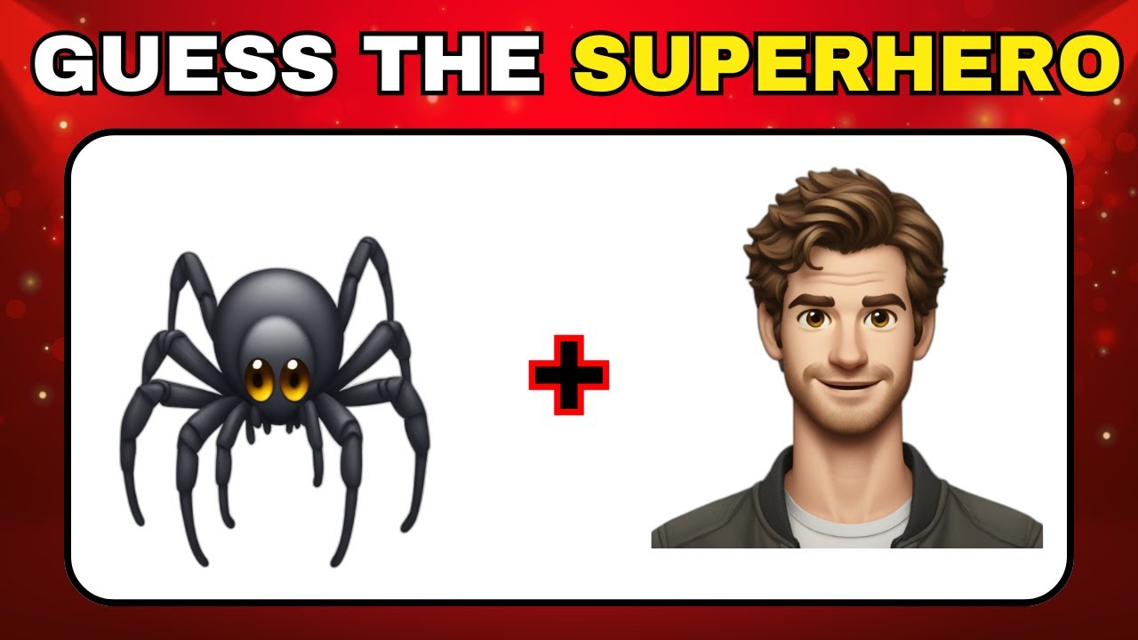 Guess the Superhero by only 2 Emoji! 🕷🦸 Marvel & DC Superheroes Hard ...
