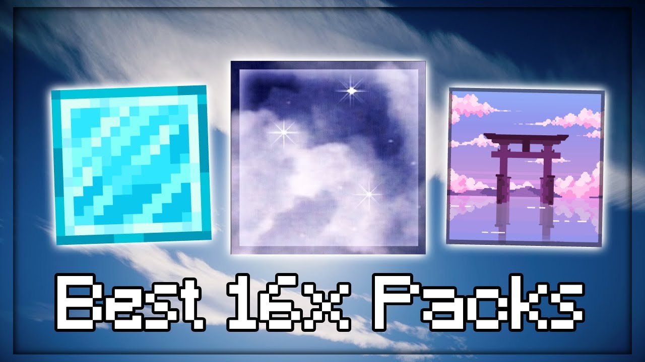 The 3 New BEST 16x PvP Texture Packs | FPS Boost (1.8.9) - YouTube