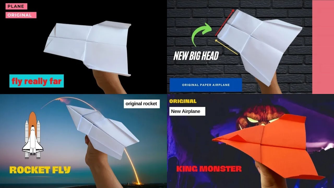 How to make a paper army jet | How to make a fighter planes with paper ...