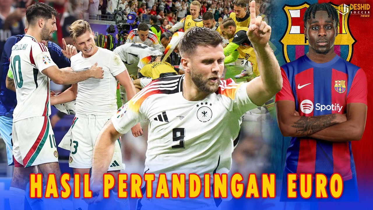 Hasil EURO 2024: Jerman JUARA Grup Usai Tahan Swiss - Hongaria Bungkam ...