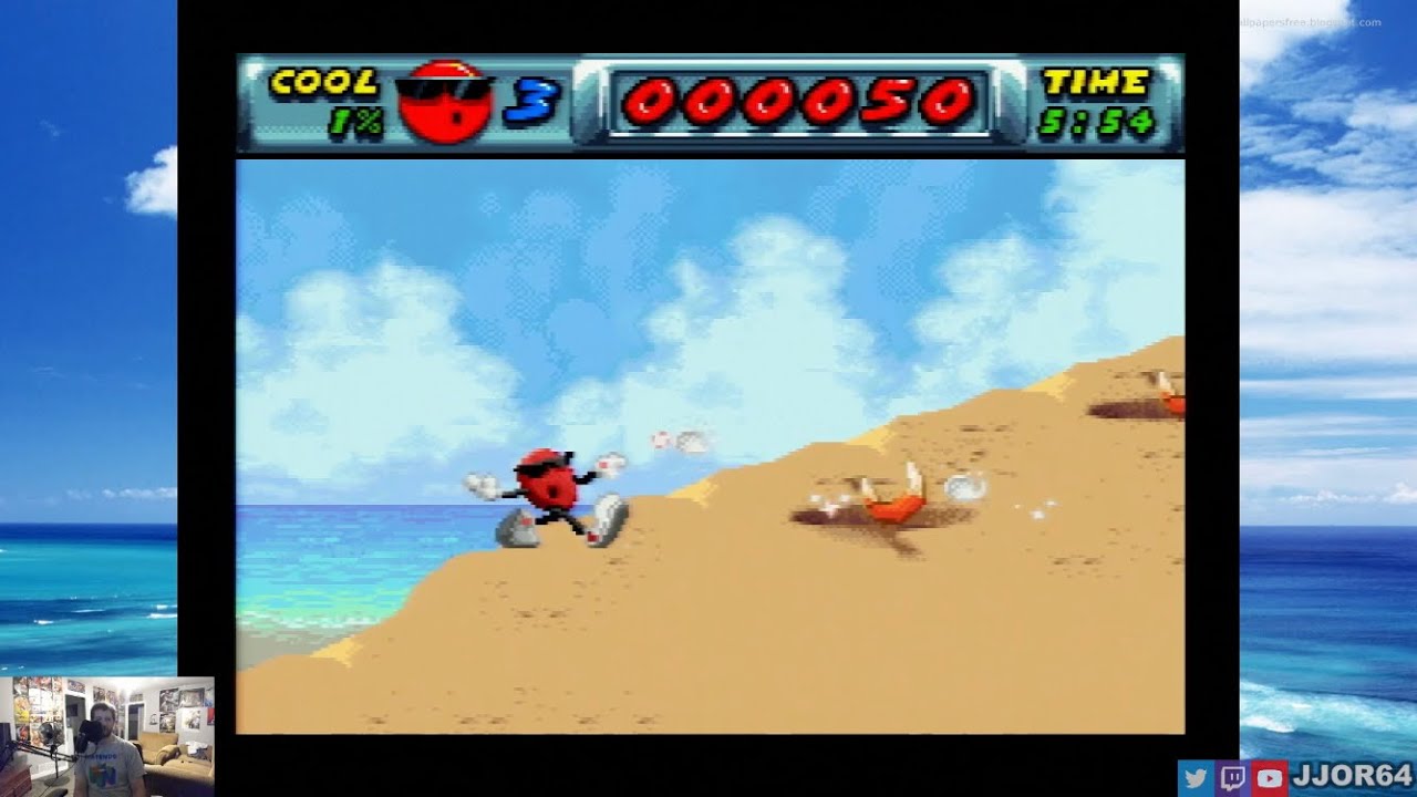 Cool Spot (SNES) - Full Playthrough - JJOR64 plays Super Nintendo - YouTube