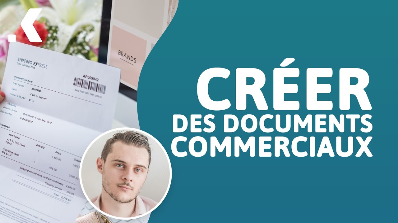 Créer des documents commerciaux - Le Guide - YouTube