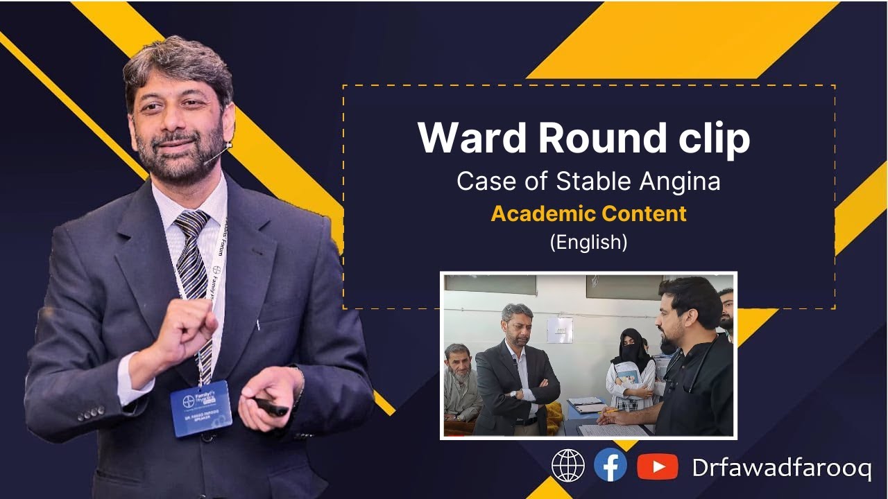 Stable Angina Diagnosis and workup ward round.Dr.Fawad Farooq - YouTube