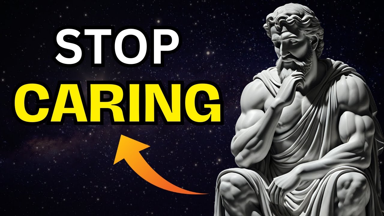 7 Stoic principles to Master The Art of Not Caring and Letting Go ...