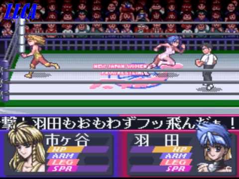 LLCA - Beauty Ichigaya vs Chelsea Hada - wrestling girls anime catfight ...