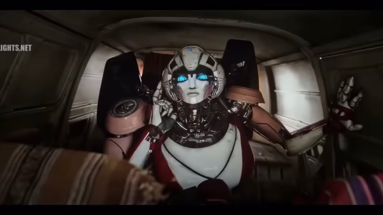 Transformers Rise of the Beasts Wheeljack and Arcee Scene - YouTube