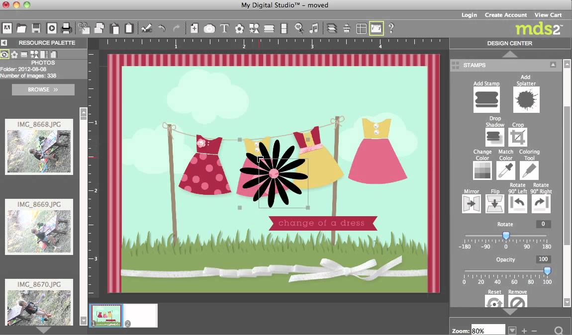 My Digital Studio Postcard and NEW features! - YouTube
