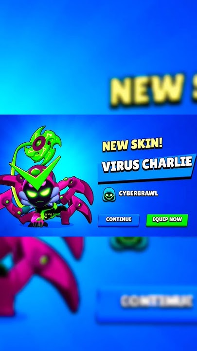 virus Charlie skin #brawlstars - YouTube