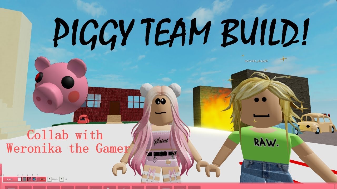 PIGGY TEAM BUILD w/ Weronika the Gamer! Roblox Piggy - YouTube